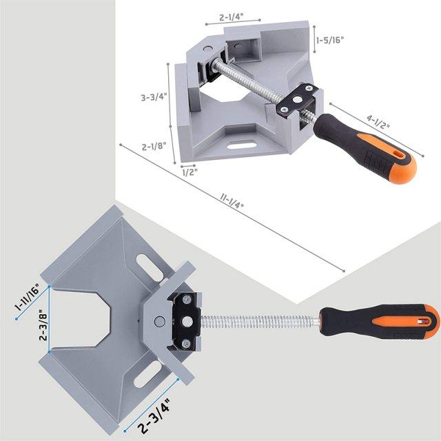 90-Degree Angle Clamp, For Woodworking Clamps, Bench Clamps_虎窝淘