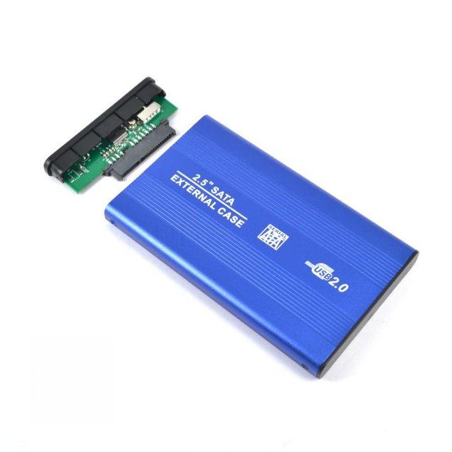 Aluminum 2.5 Inch SATA to USB 2.0 External Hard Drive HDD En_虎窝淘