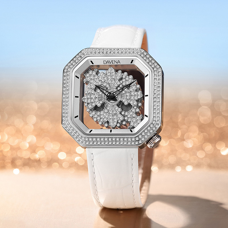 DAVENA蒂玮娜小权杖时来运转手表女士轻奢小众高级感镂空女款腕表_虎窝淘