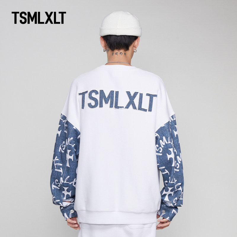 TSMLXLT TT Bear系列潮牌时尚百搭男女同款圆领卫衣_虎窝淘