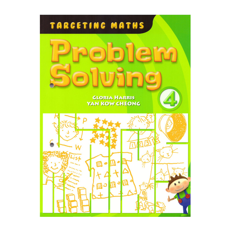 原装进口新加坡小学数学教辅 Targeting Maths- Problem Solving 4解决问题指导书4国际数学课程思达出版社英语教材原版书_虎窝淘