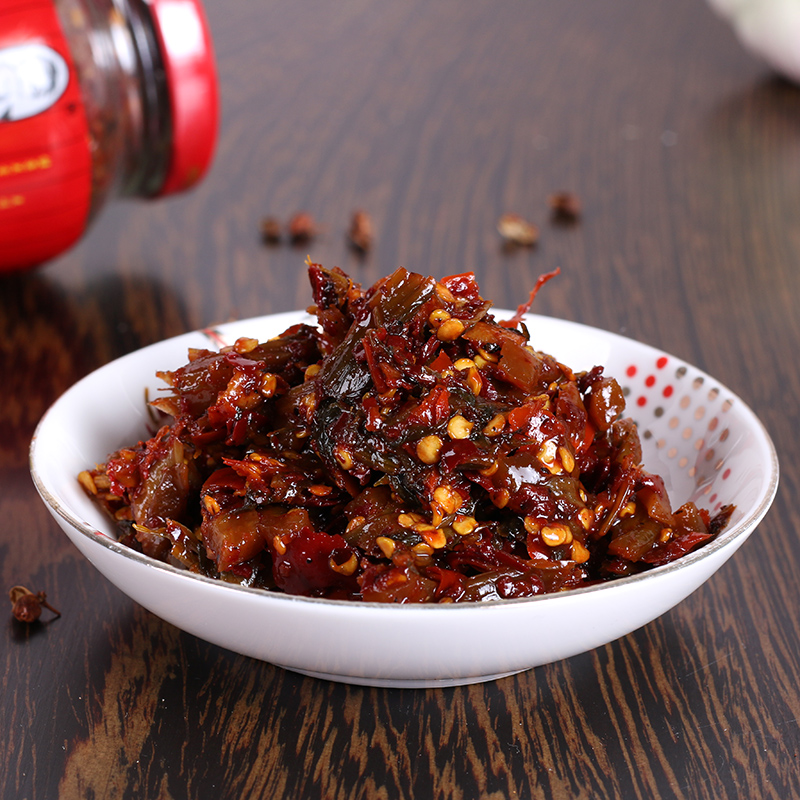 老干妈香辣菜188g*4瓶贵州产下饭菜榨菜腌菜酱菜咸菜小菜_虎窝淘