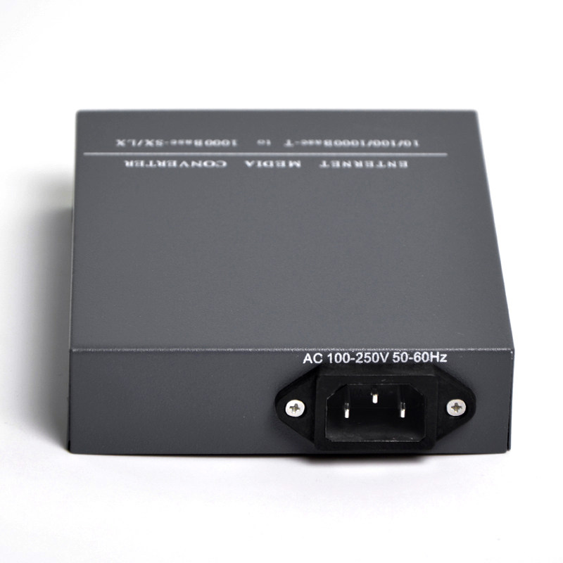 LHGD千兆多模双纤光纤收发器HTB-GM-2KM光电转换器内置电源一台_虎窝淘