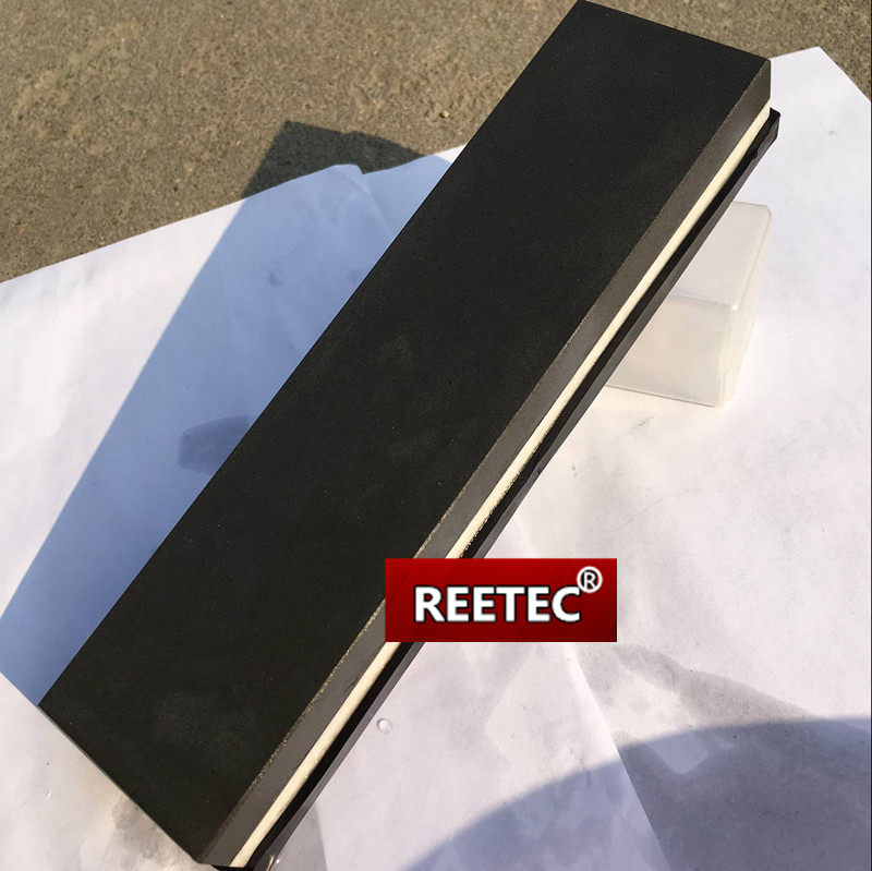 REETEC天然磨石双面磨刀石碳化硼油石1500/8000目200X50X25_虎窝淘