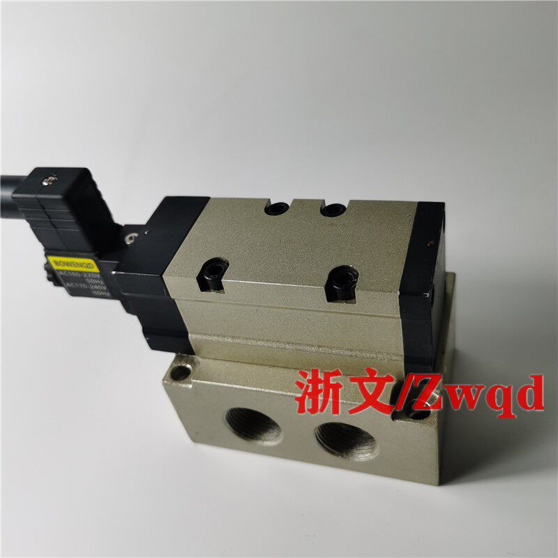 PS340S电磁阀AC220V DC21-26 24V出线式带底座接线盒式_虎窝淘