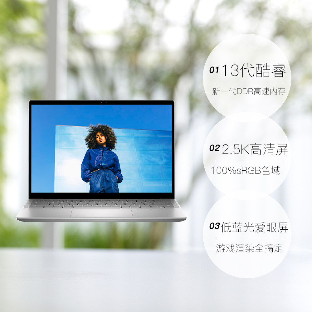 【自营】DELL/戴尔灵越14Pro 13代英特尔酷睿i5/i7笔记本电脑14英寸轻薄便携本戴尔5430办公高性能学习网课_虎窝淘
