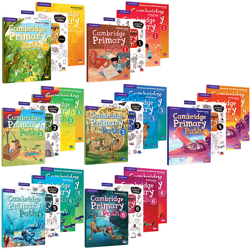 【自营】剑桥国际少儿英语 Cambridge Primary Path 1 2 3 4 5 6级美式英语语法写作练习小学英语教材 ...
