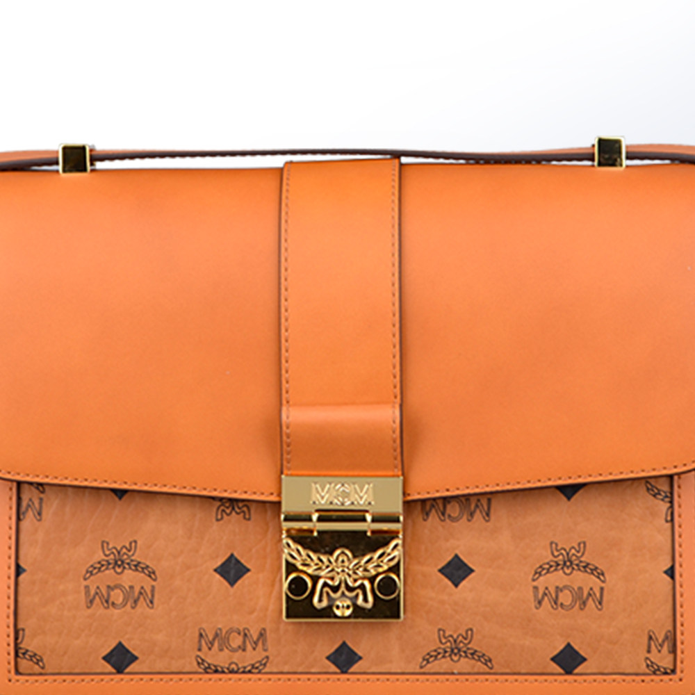 【自营】MCM女士Tracy Visetos邮差包斜挎包色MWSBSXT01_虎窝淘