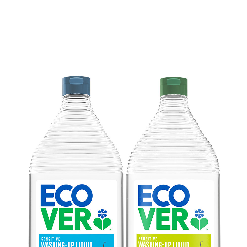 【自营】Ecover比利时果蔬洗洁精柠檬芦荟950ml+洋甘菊950ml家用_虎窝淘