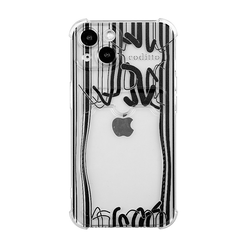 coditto崩开卡套适用苹果14promax手机壳情侣iphone14pro创意1312_虎窝淘