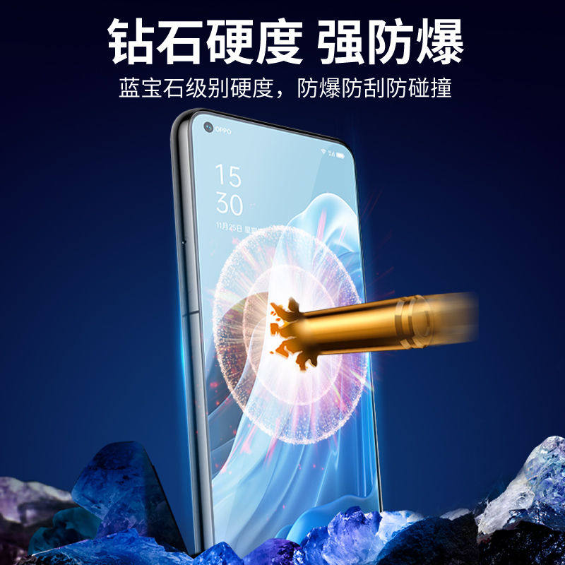 适用oppo钢化膜reno7全屏覆盖reno7se手机膜reno7pro贴膜opporeno7保护膜opporeno7se防摔opporeno7pro水凝膜_虎窝淘
