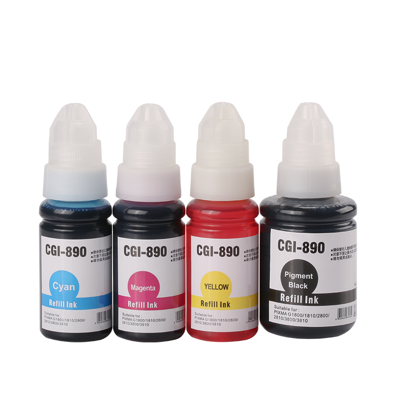 【炫墨原装】适用佳能GI-890墨水MP288 G1800 1810 2800 G2810 IP2780 TS3180打印机Canon连供黑彩色_虎窝淘
