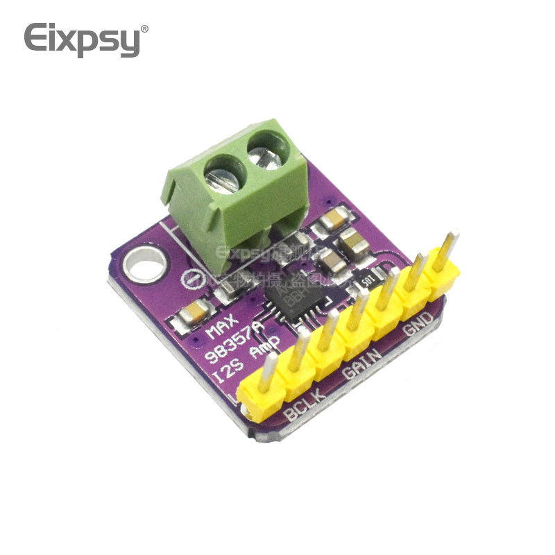 MAX98357音频放大器模块 I2S 3W无滤波D类放大器功放板 DIY_虎窝淘