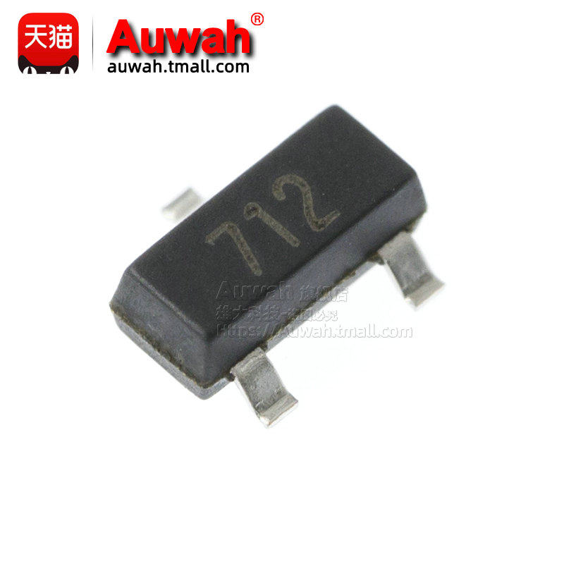 PSM712-LF-T7 SM712.TCT SOT-23 TVS贴片防雷防静电保护二极管_虎窝淘