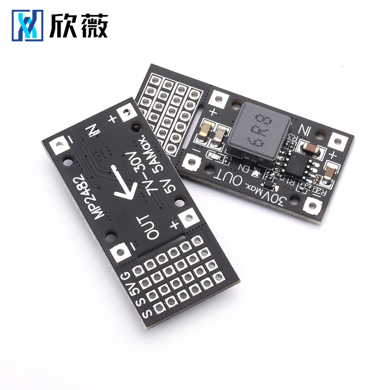 5A直流降压模块DC-DC MP2482 SY820 7V-24V转5V舵机驱动电源板_虎窝淘