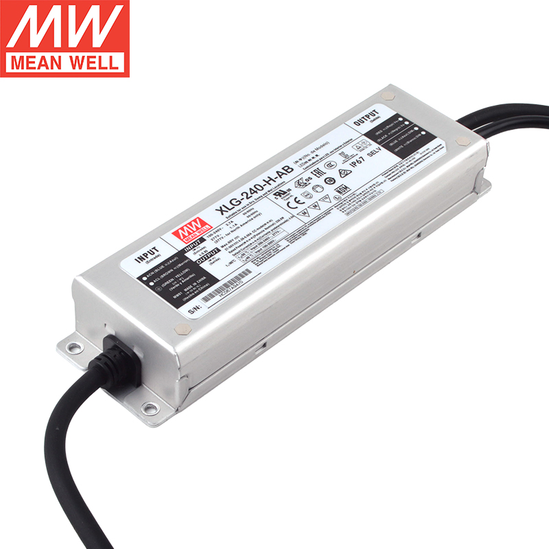 239.6W台湾明纬XLG-240-H-AB三合一调光防水4900mA可调_虎窝淘