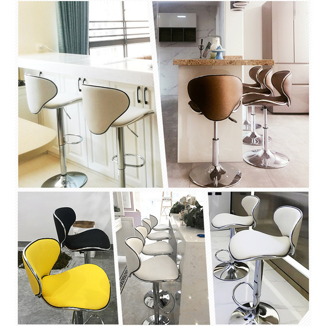 Lift high back bar chair cashier stool