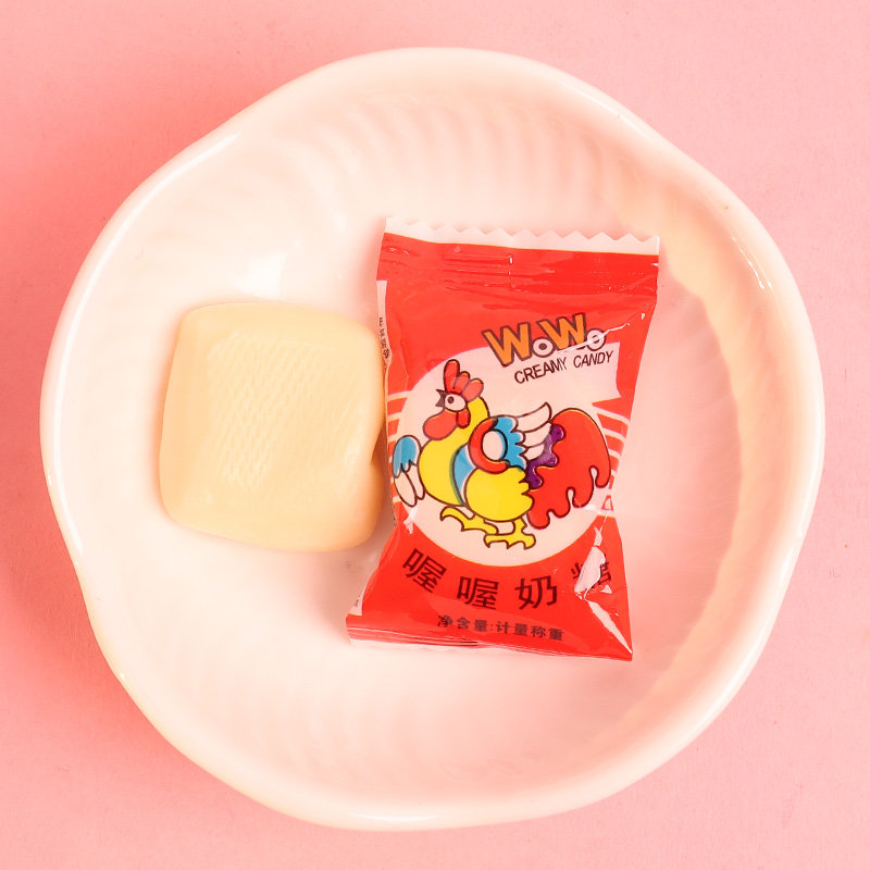 wowo喔喔奶糖佳佳正品网红软糖果小零食休闲婚庆结婚喜糖散装批发_虎窝淘