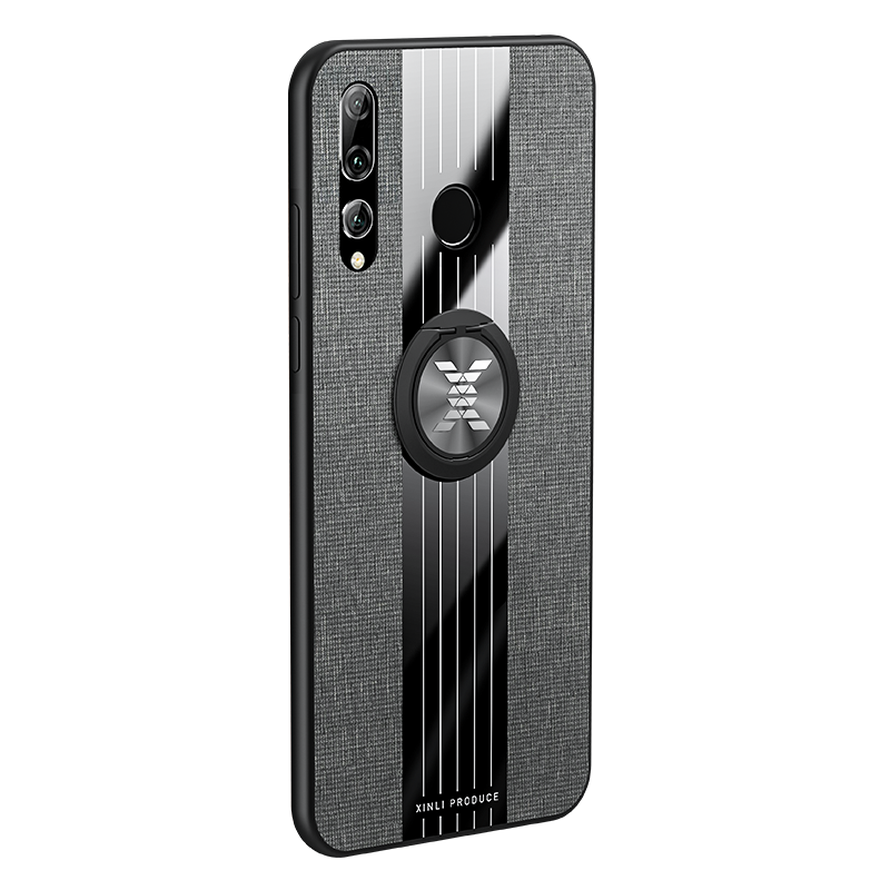 华为畅享9s手机壳畅享9e保护套防摔POT-AL00a布纹防手汗MRD-AL00硅胶软畅亨九s商务高档手机套潮畅想9s全包边_虎窝淘