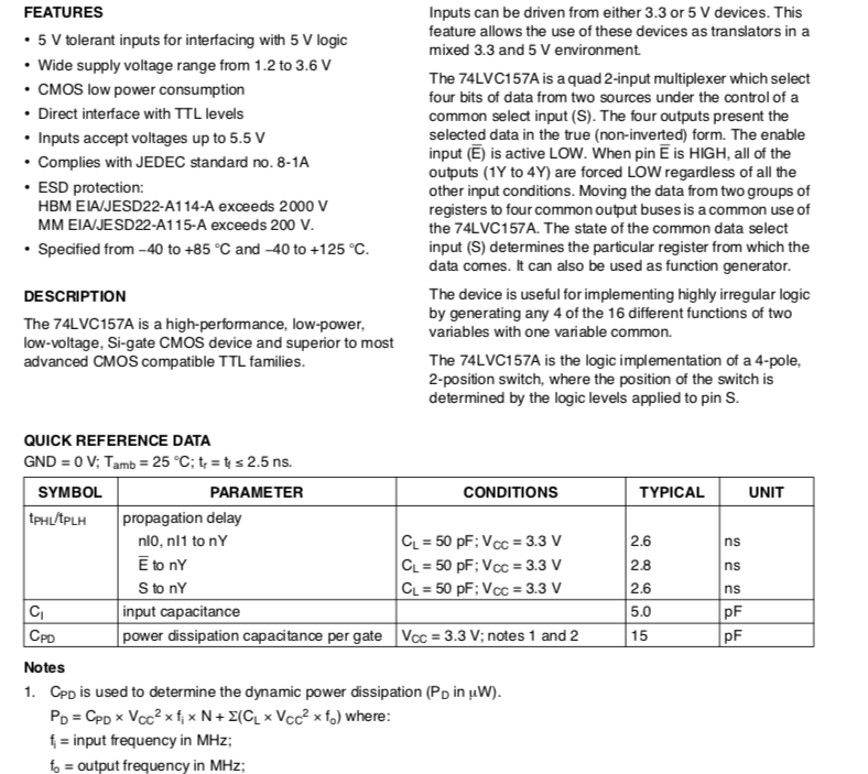 普仕克|74LVC157APW LVC157A四频双输入多路器分路器 TSSOP-16_虎窝淘