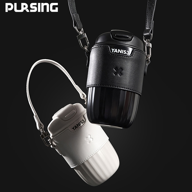 美国PURSING联名YANIS3随行咖啡杯高颜值男女学生水杯子316保温杯_虎窝淘