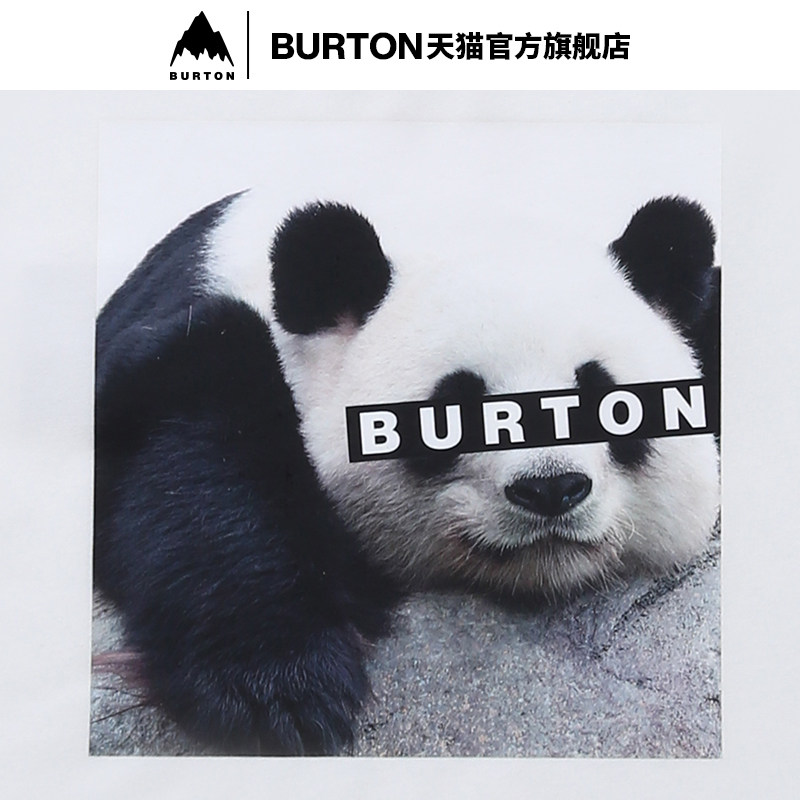 BURTON伯顿PROCESS熊猫板套装短袖T恤情侣简约潮流圆领上衣111919-Burton品牌-美乐淘潮牌汇