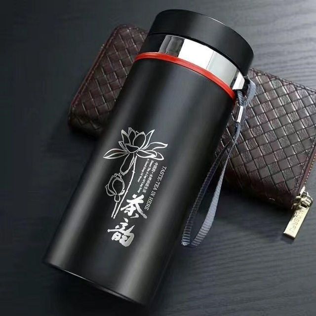 Yixing large capacity purple clay cup inner liner thermos cup filter ...