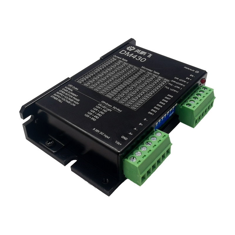 英鹏飞42步进电机驱动器DM430通用M415B/M420B驱动板128细分24V_虎窝淘