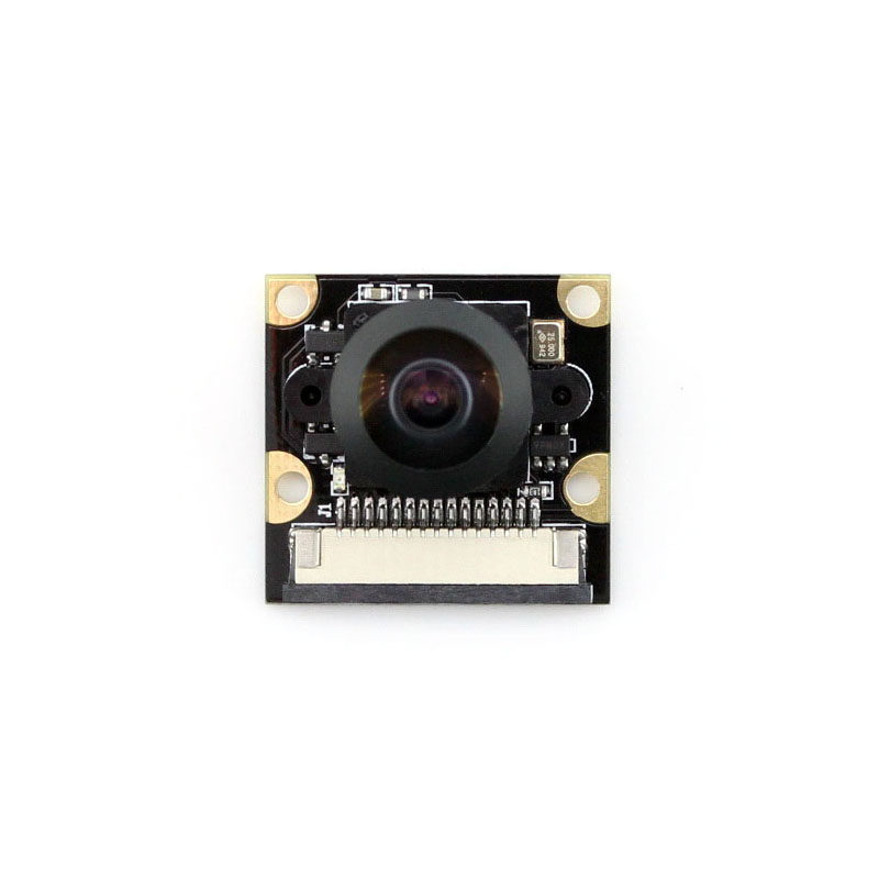 OV5647模块树莓派4代B型/3代B+摄像头鱼眼镜头可调焦 500万像素_虎窝淘