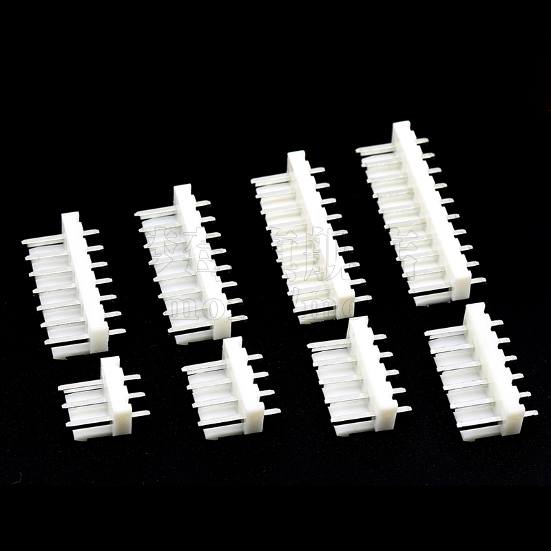 VH3.96直针插座接插件2P 3 4 5 6 8 10 12P间距3.96mm白色连接器_虎窝淘