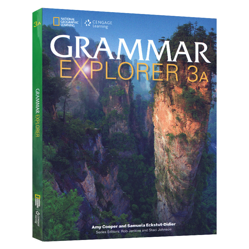 【麦凯思图书】原版进口Grammar Explorer 3A学生语法专项教材NGL美国国家地理出版社英语语法训练初中高中填空英文教程专练实用_虎窝淘