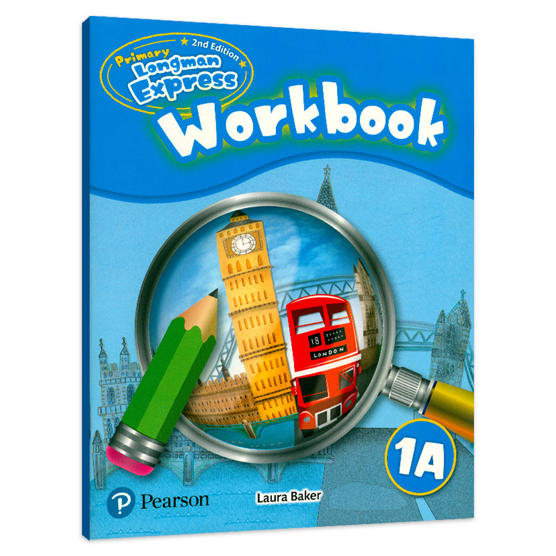 【麦凯思图书】原版进口Primary Longman Express 1A workbook练习册培生新版香港小学英语教材第二版朗文快车PLE少儿综合练习册_虎窝淘
