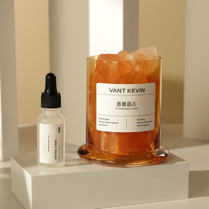 扩香石香薰发光底座USB水晶石香薰石小夜灯底座diy摆件_虎窝淘