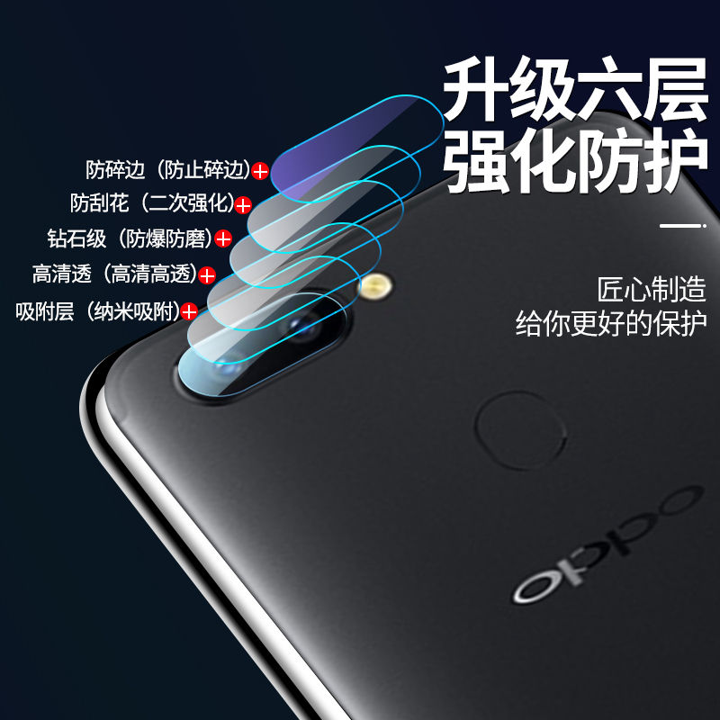 适用oppo镜头膜r17/r15/r11后摄像头r17pro/r15x保护膜镜头r11splus贴膜r11plus照相机r9圈膜r9s钢化膜r9plus_虎窝淘