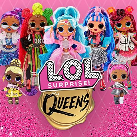 新品款LOL惊喜娃娃omg大姐姐Queens皇后系列时尚女孩玩具玩偶套装_虎窝淘