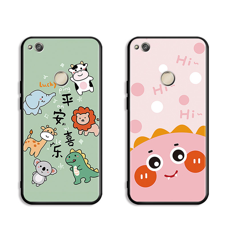pra一al00手机壳华为荣耀8青春版钢化膜pra一aloox硅胶软套pratl10女款新品honor8lite防摔全包praal00x卡通_虎窝淘