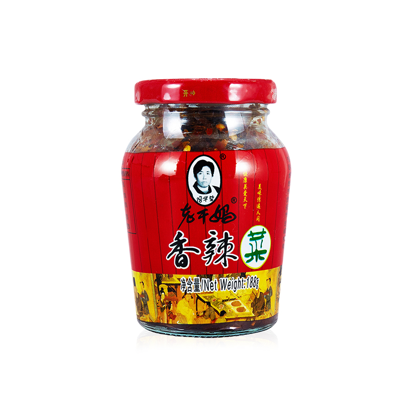 正品陶华碧老干妈香辣菜188g单瓶装香辣下饭菜炒饭调味料干辣芥菜_虎窝淘