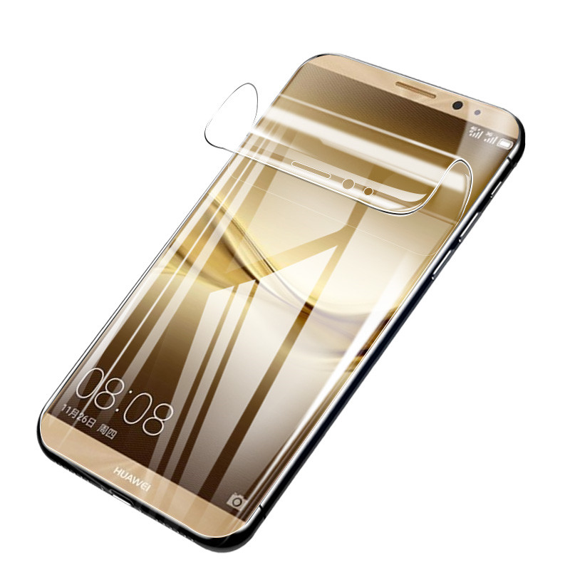华为 Mate8水凝膜钢化膜全屏覆盖NXT-AL10手机保护膜软膜全包适用HUAWEI高清护眼抗蓝光磨砂防爆屏幕前膜贴膜_虎窝淘
