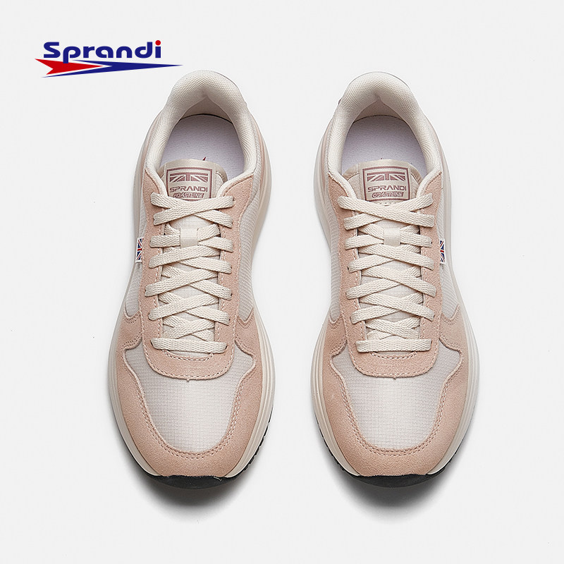 SPRANDI斯潘迪女子复古鞋海岸线休闲运动鞋舒适跑步鞋健身新品鞋_虎窝淘