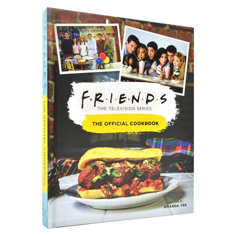 现货老友记官方食谱全彩插图精装版英文原版 Friends:The Official Cookbook美剧电视情景喜剧周边书进口画册_虎窝淘