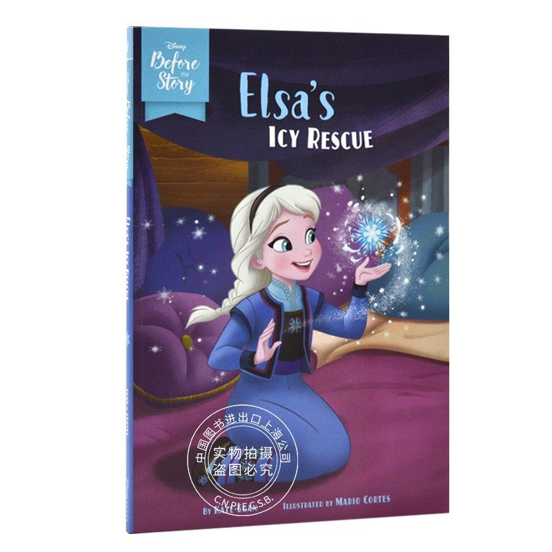 冰雪奇缘前传迪士尼儿童故事书英文原版 Disney Before the Story:Anna Finds a Friend&Elsa's ...