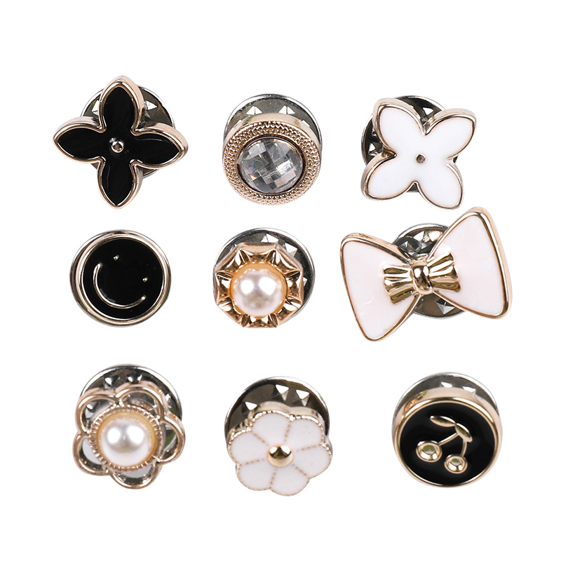 免缝钉扣防走光扣衬衫纽扣女开衫暗扣珍珠扣子可拆卸隐形按扣百搭_虎窝淘