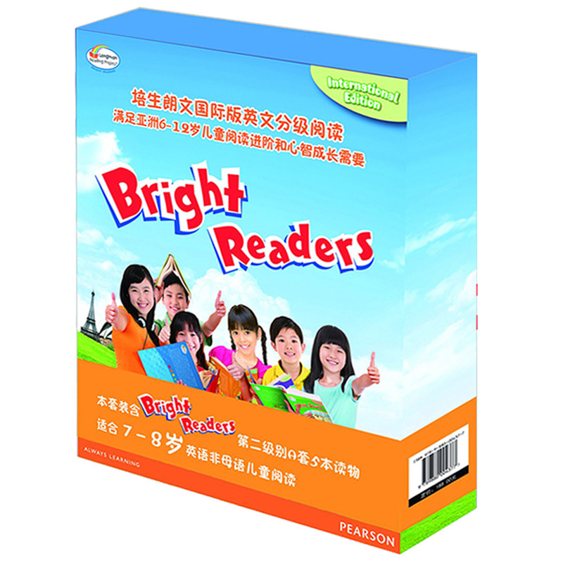原版进口培生朗文英语儿童分级绘本Longman Bright Readers Level 2A套装(5本)香港小学课外读物阅读教材二年级上赠 ...