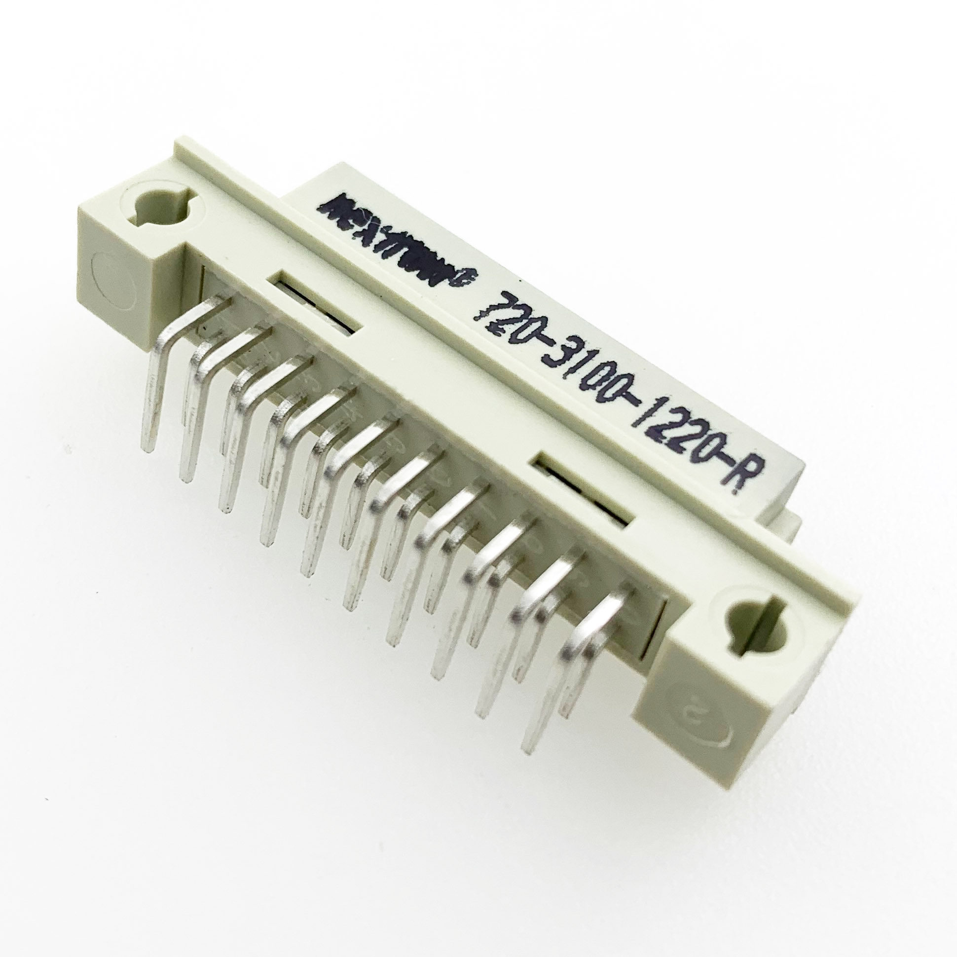 Nextron正凌精工20P欧式插座220弯孔板对板连接器720-3100-1220-R_虎窝淘