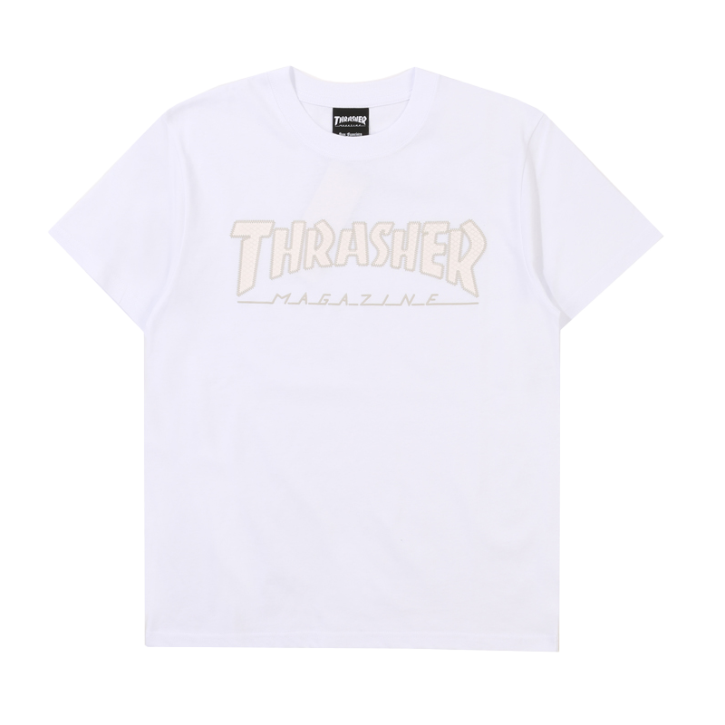 【THRASHER官方】JLP日版 HOMETOWN RIBBON S/S T-SHIRT印花T恤_虎窝淘