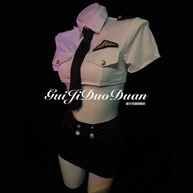 Gj诡计「爱心天使」性感护士服cos职业装趣味内衣qqny情调套装女_虎窝淘