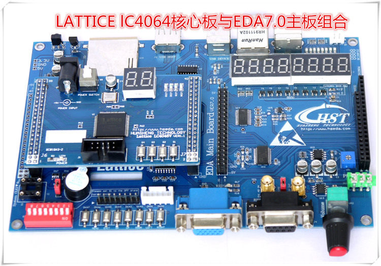 LATTICE ISPMACH LC4064V开发板 LATTICE开发板_虎窝淘