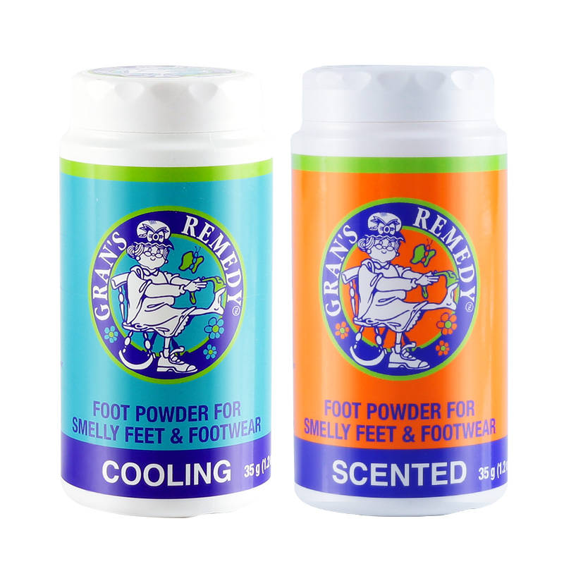 Grans remedy新西兰老奶奶臭脚粉摇摇瓶去脚臭鞋臭春夏除味男女_虎窝淘