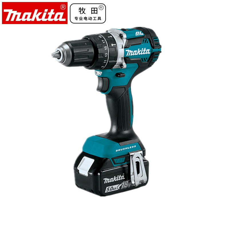 日本牧田MAKITA充电起子手电钻18V锂电螺丝刀DDF484RTE/RME/RFE/Z_虎窝淘