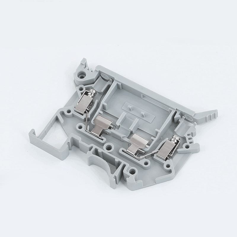 UK5-HESI保险端子纯铜导轨式熔断器座4平方保险丝RD端子排快速压_虎窝淘